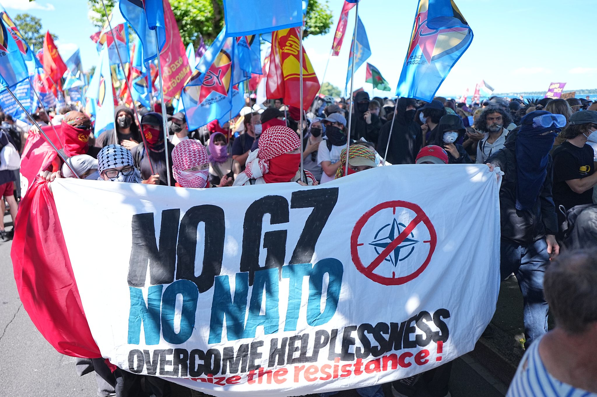 Großer Anti-G7-Protest - Genf im Ausnahmezustand | WNOZ