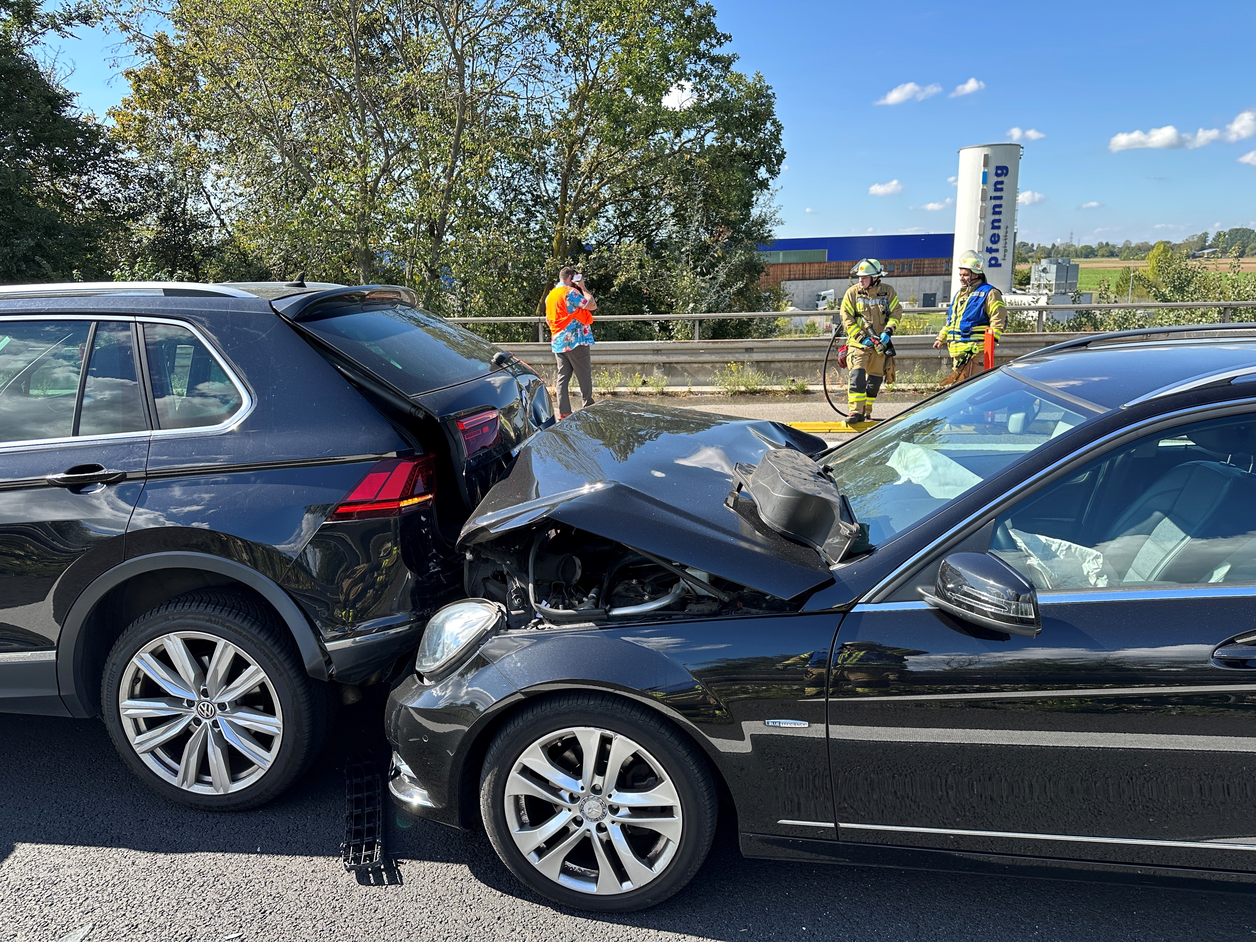 Unfall A5 Hirschberg