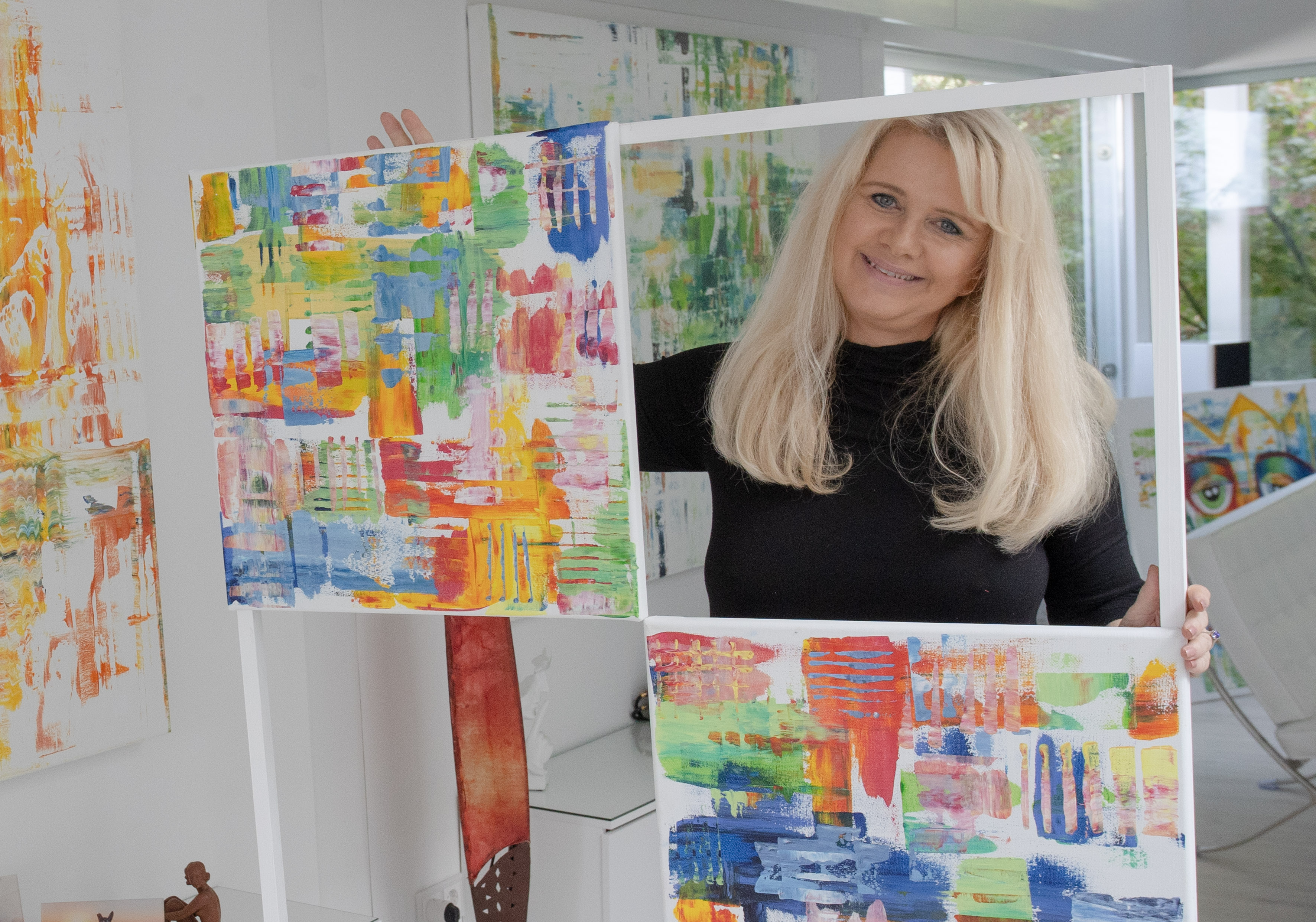 Vom Gerichtssaal ins Rampenlicht: Eva Lösche zeigt künstlerische Seite | WNOZ