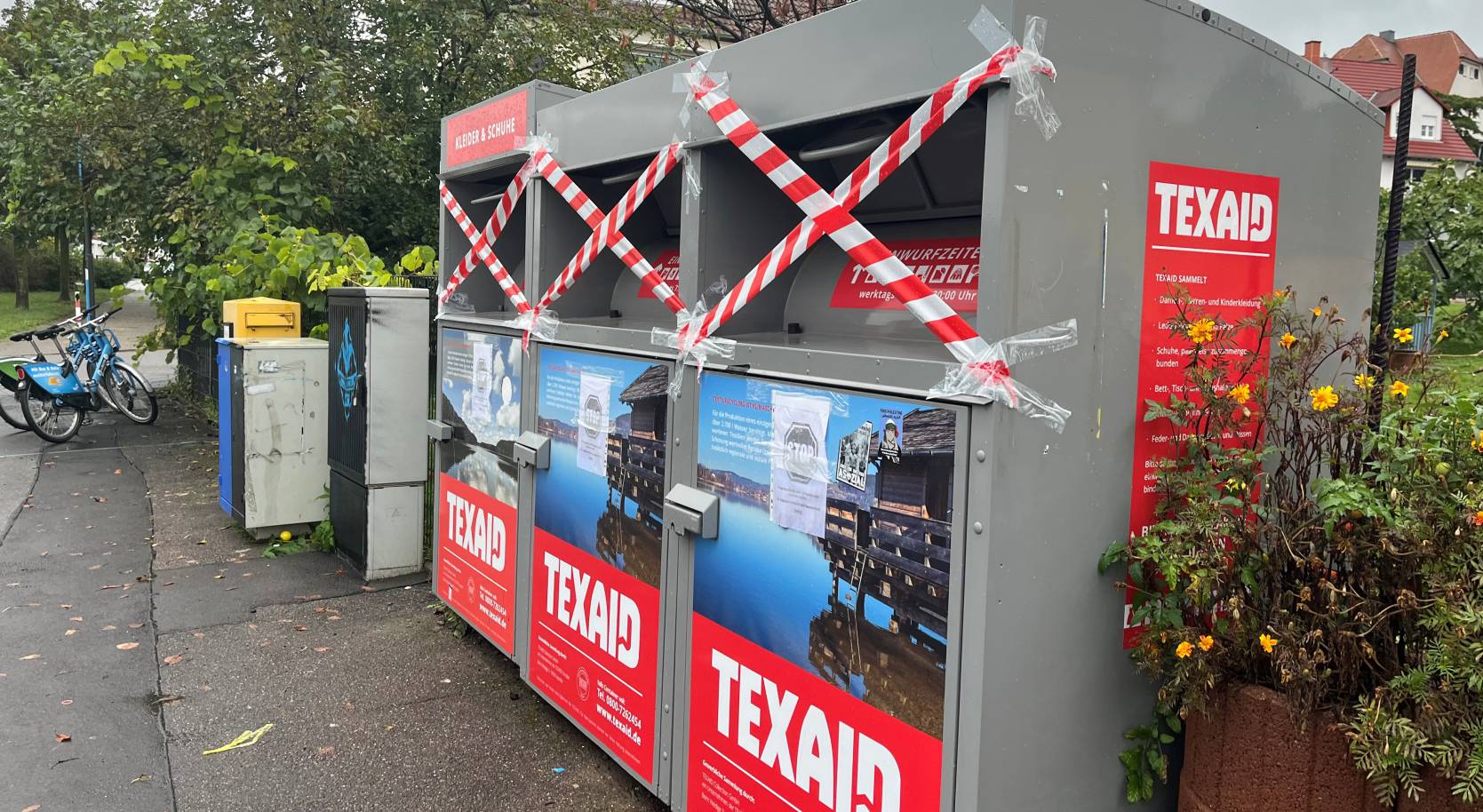 Weinheim: Firma Texaid macht Container dicht | WNOZ