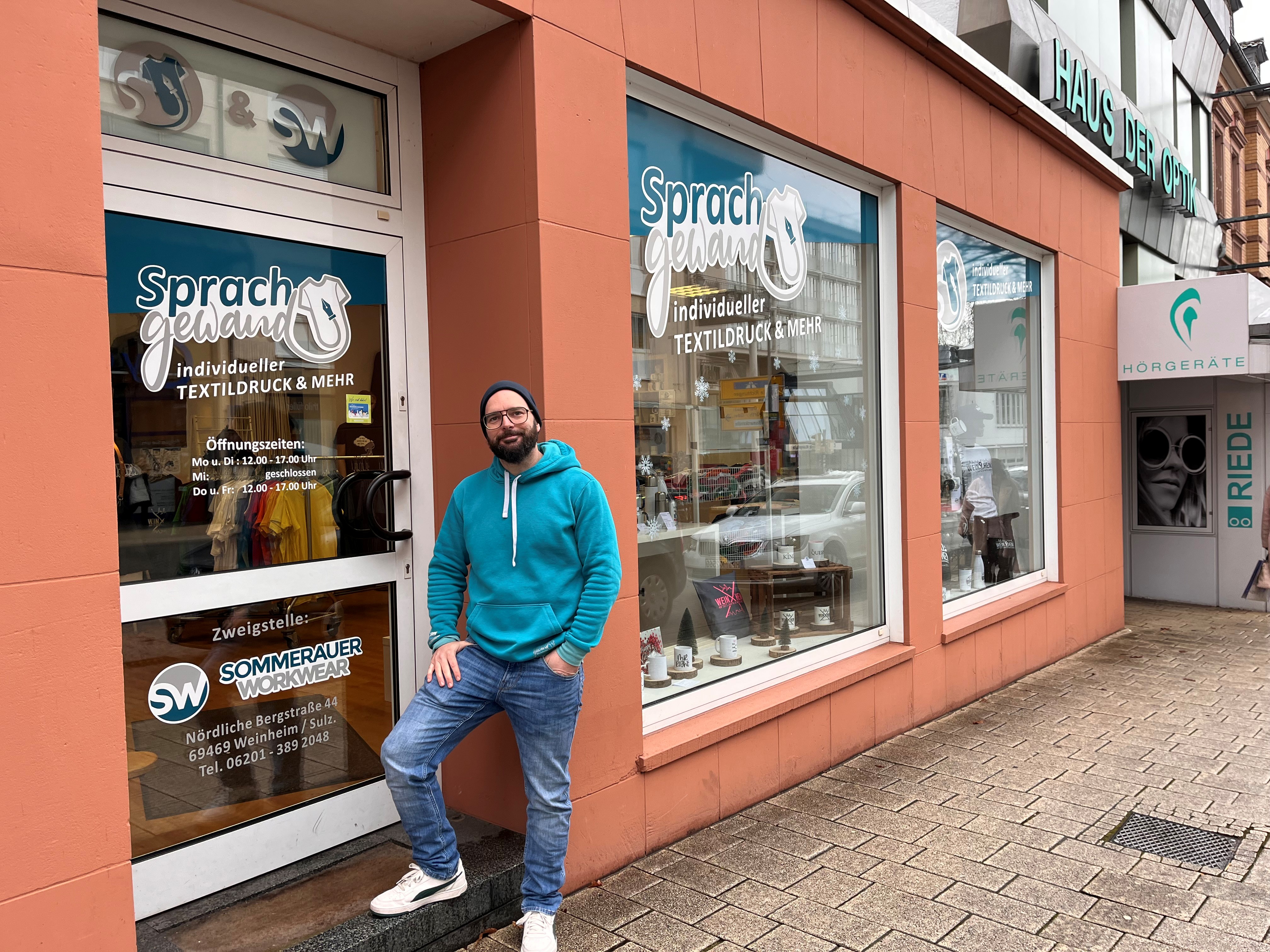 Sprachgewand verlässt Weinheimer Bahnhofstraße | WNOZ